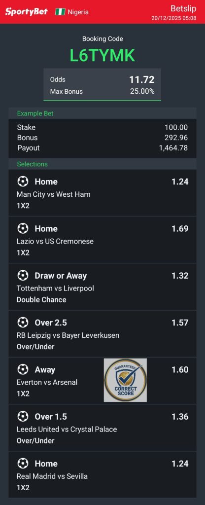 Daily Booking Codes & Bet Slips – BetKing, SportyBet & Betway ...